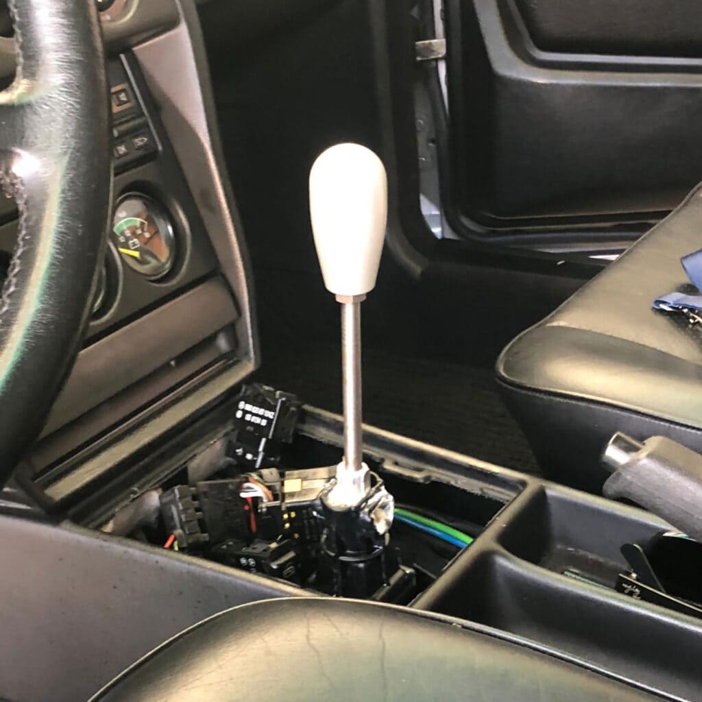 Extended Shift Rod Lever Mercedes Benz W201 190E 5-speed - rpm-depot.de