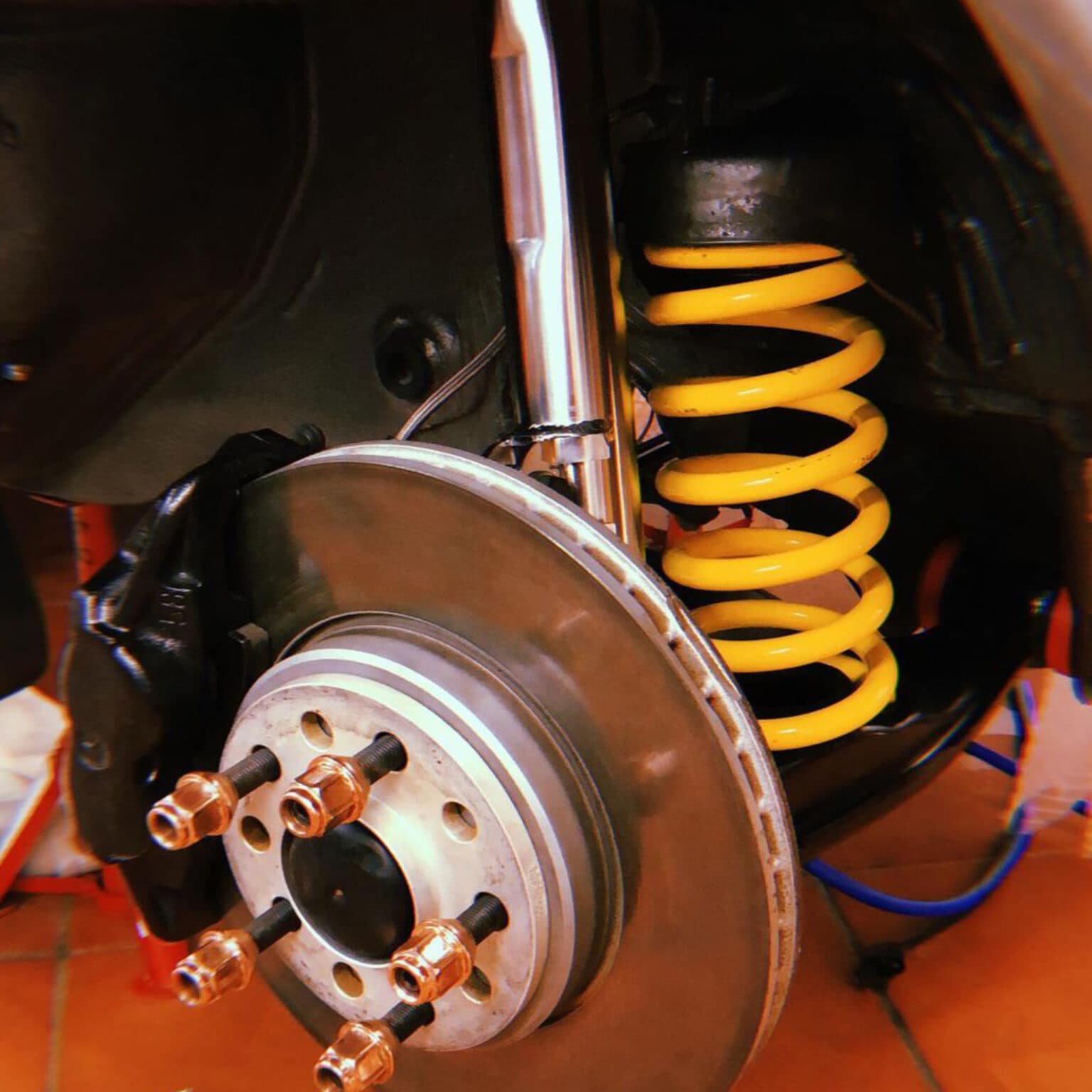 KW variant 3 Mercedes Benz 190E W201 V3 coilover kit Inox compression ...