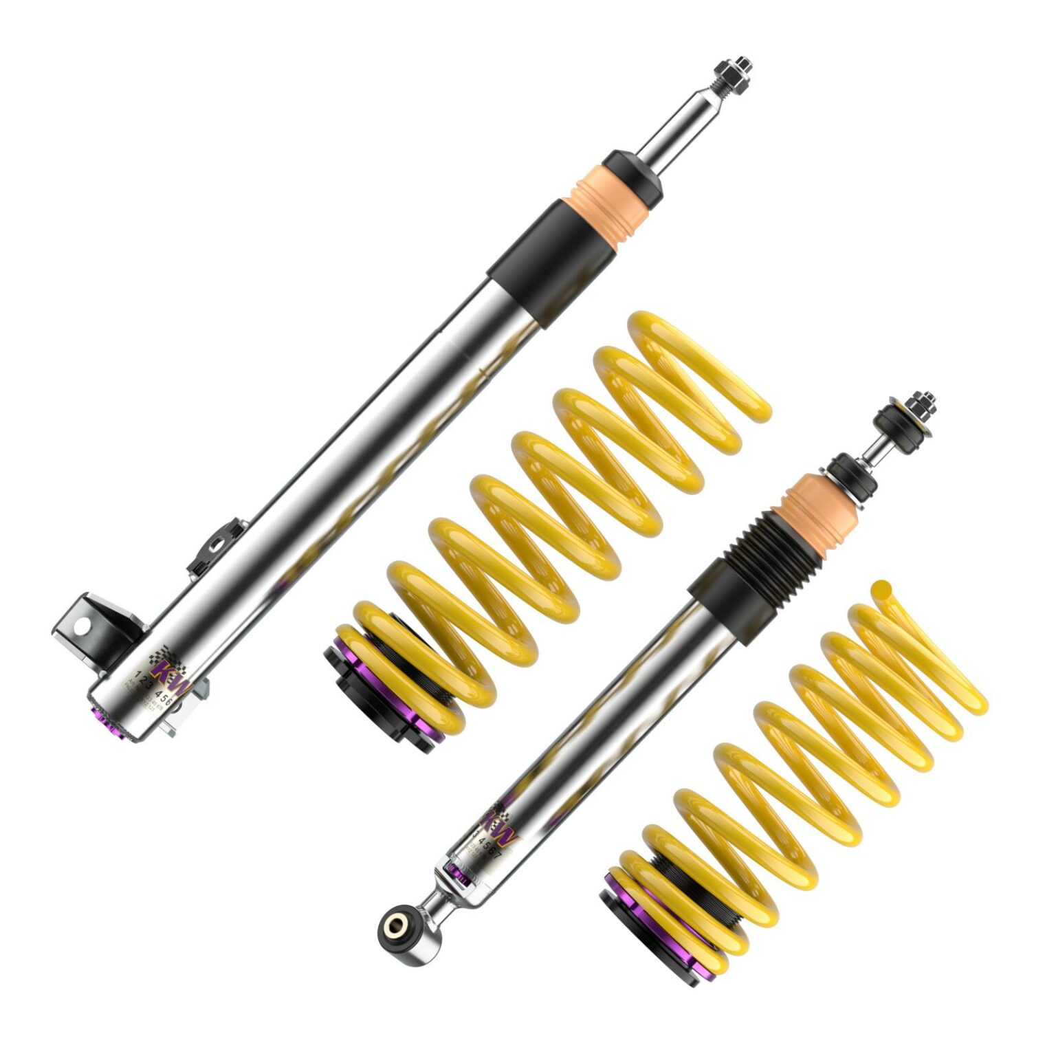 KW Variant 3 Mercedes Benz W124 E-Class V3 Coilover Suspension Inox ...