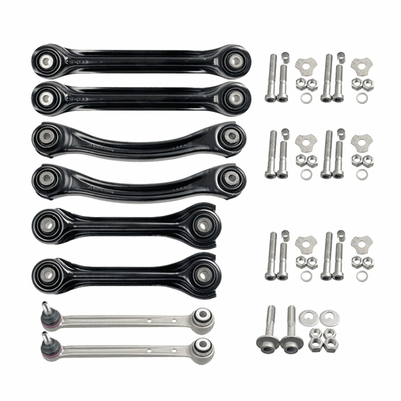Multilink Rear Suspension Arms Mercedes W201 190E W124 R129 W202 W210 Repair Kit Lemförder - rpm ...