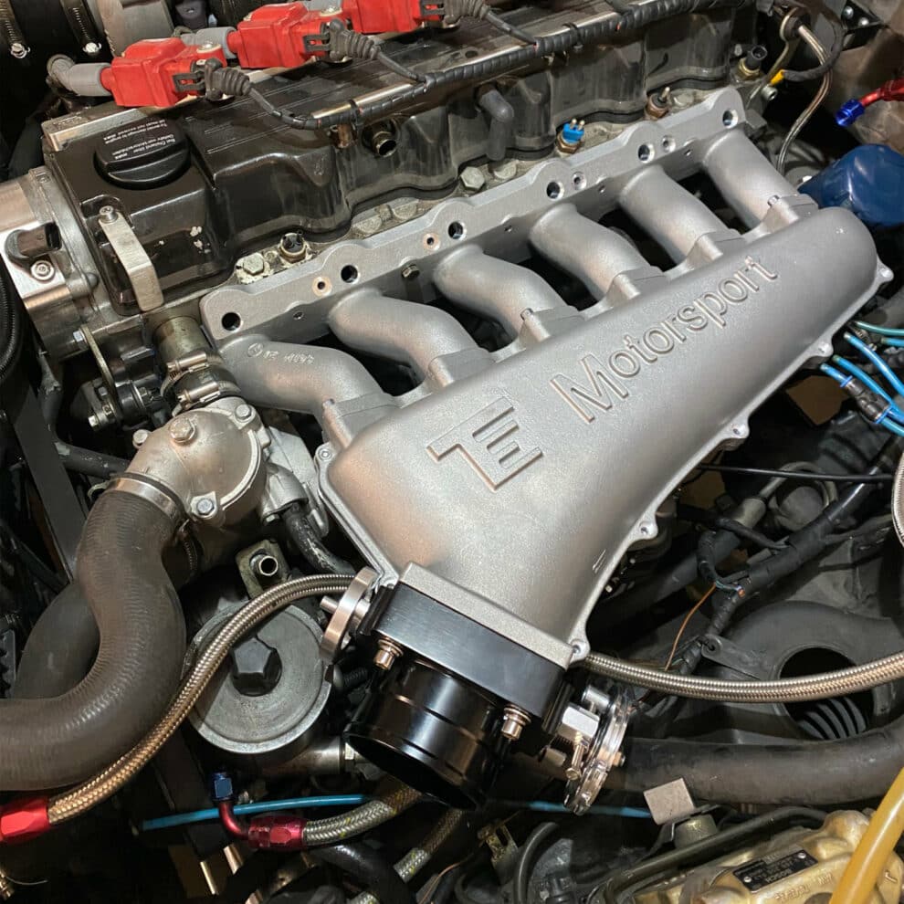 Intake Manifold M103 Turbo Mercedes 190E W201 W124 Cast Aluminum - rpm ...