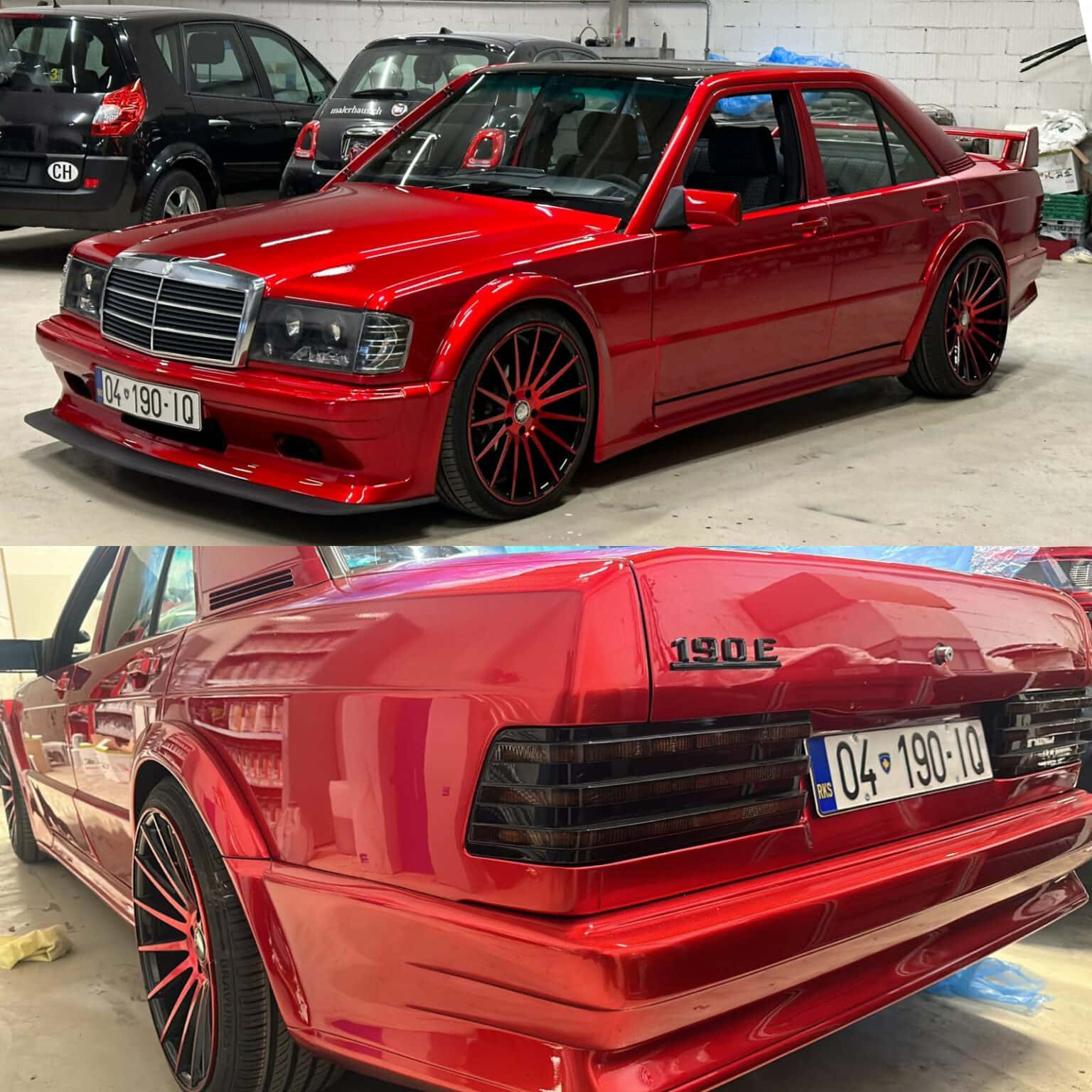 Mercedes W201 190E Evo 1 Umbau Kit GFK Motorsport - rpm-depot.de