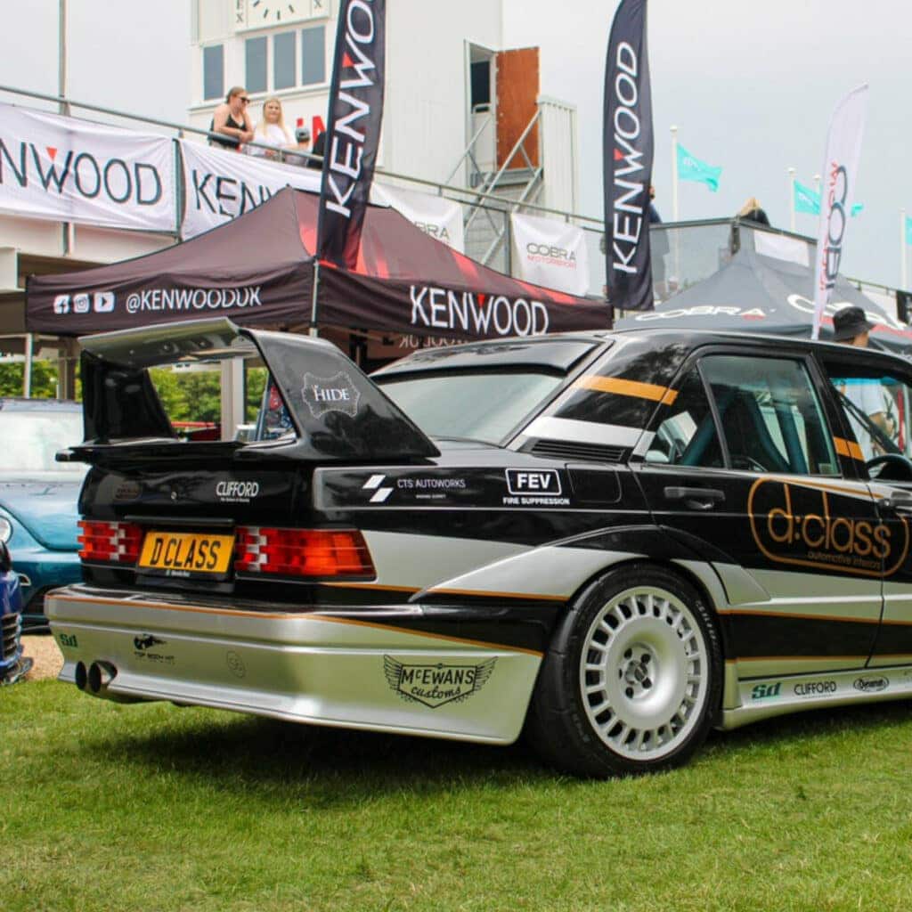 Compomotive TH1781 8x17 ET35 Motorsports Wheel Mercedes Benz 190E 2.3 ...