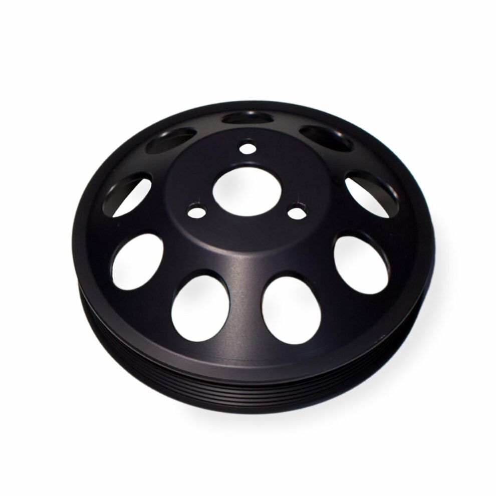 Aluminum Power Steering Pulley Mercedes W201 190E M102 8V 16V 2.3-16 2. ...