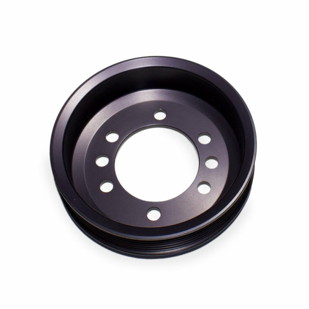 Aluminum Crankshaft Pulley Mercedes W201 190E M102 8V 16V 2.3-16 2.5-16 ...