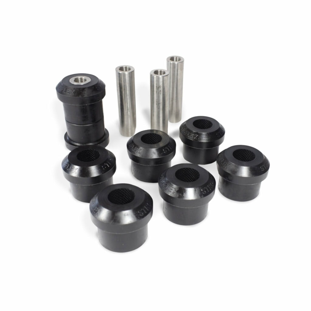 Poly Bushings Lower Control Arm black Mercedes W201 190E W124 R129 ...