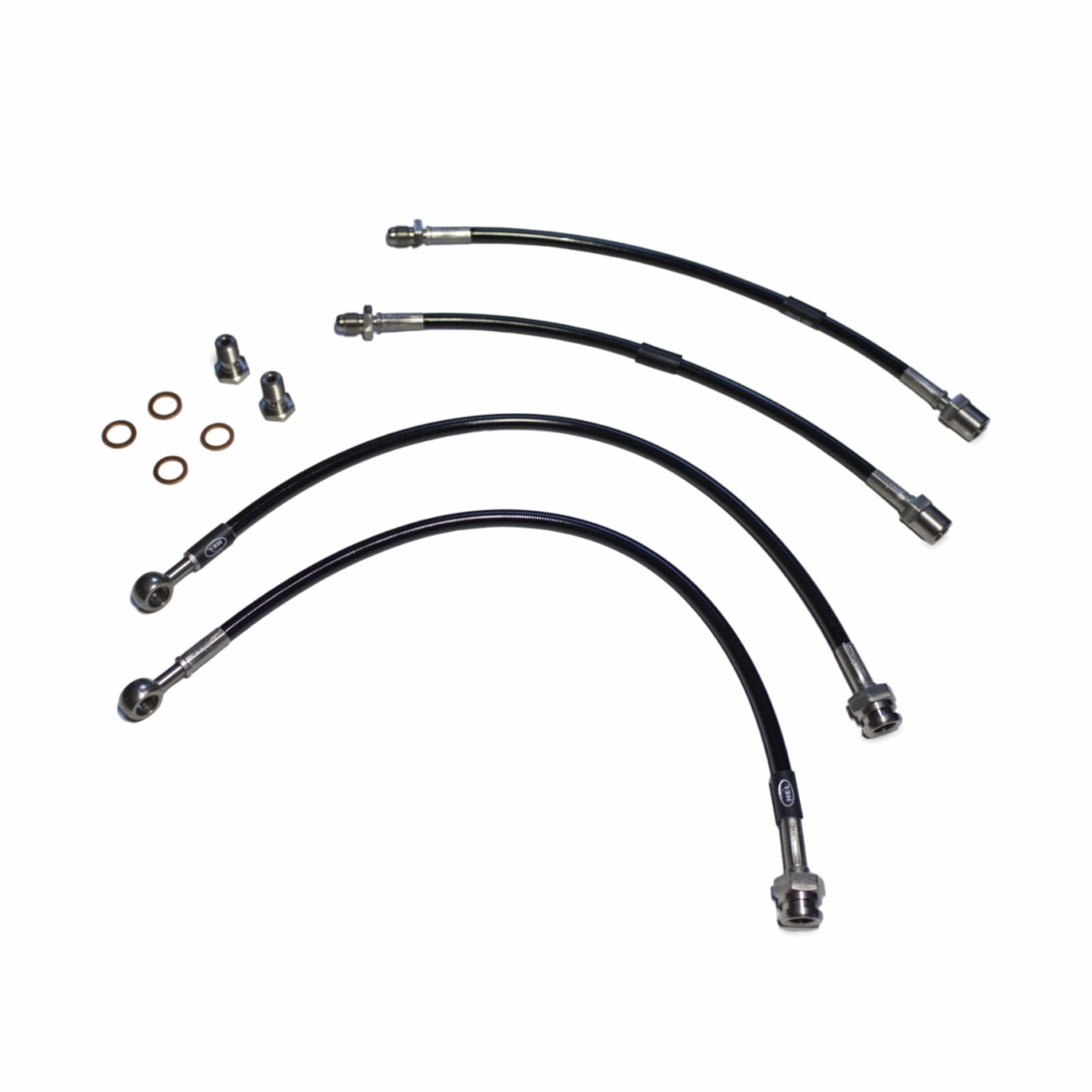 Stainless Brake Hoses Mercedes W201 190E for W220, W203 C55 Brake ...