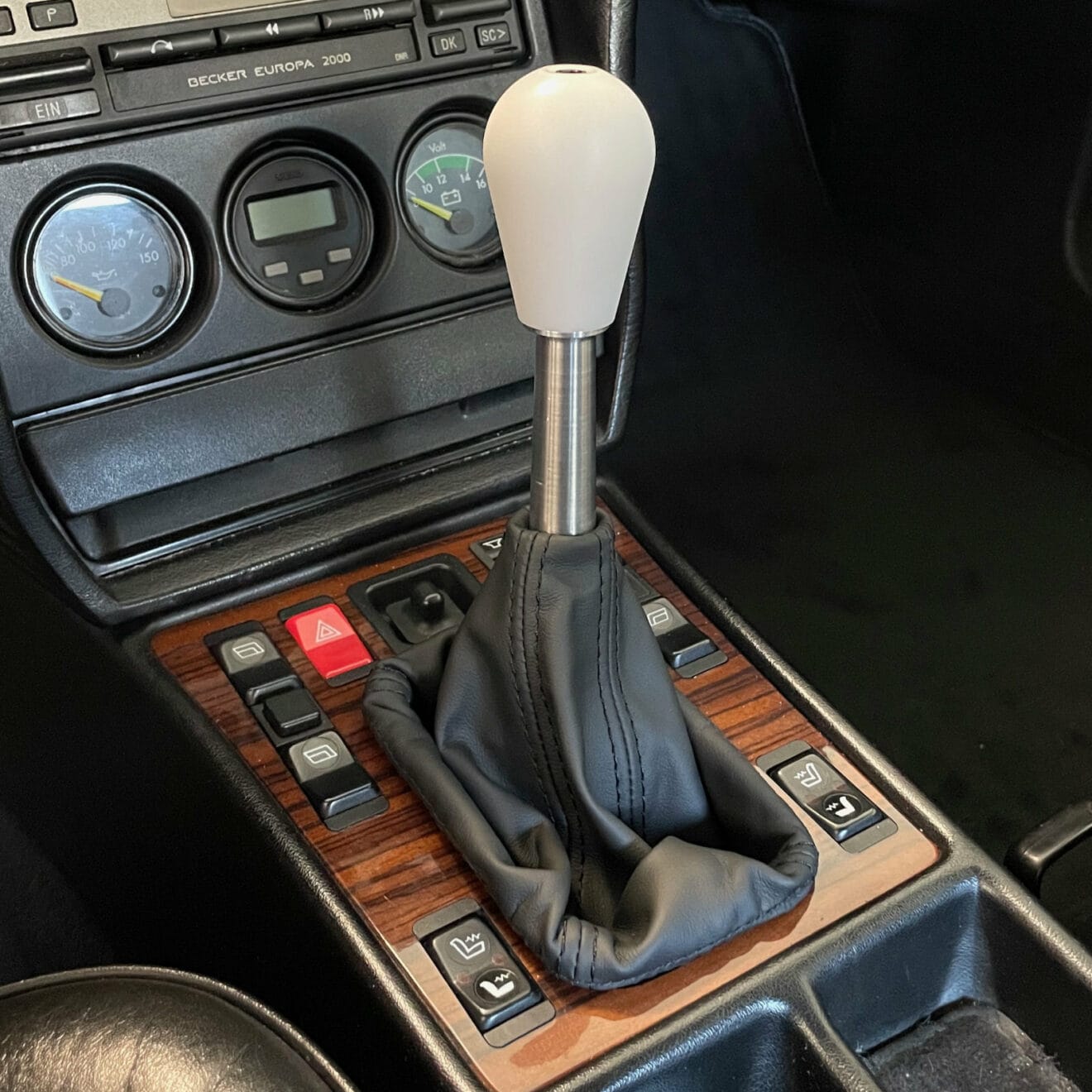 Shift Boot Leather Alcantara Mercedes W201 190E W124 E-Class - rpm-depot.de