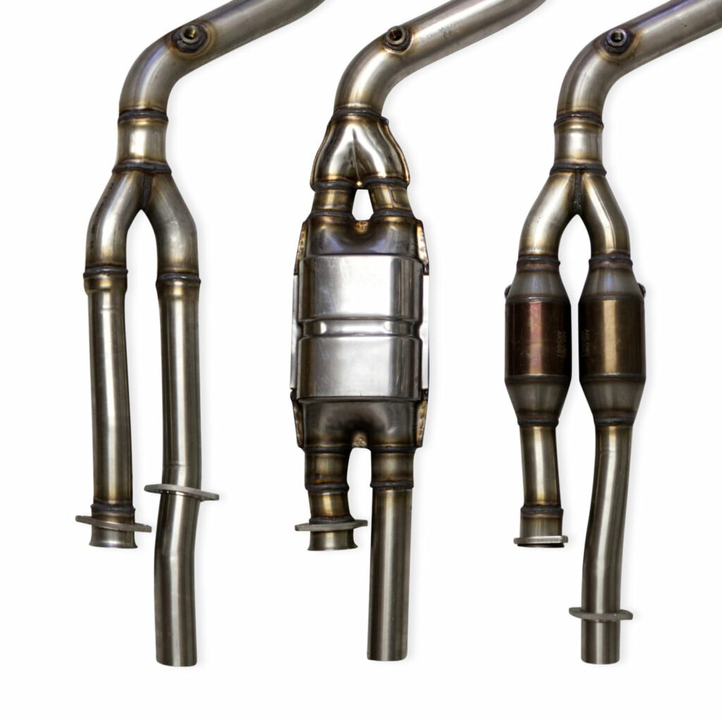 Performance Exhaust System with Headers Mercedes W201 190E 2.6 M103 ...