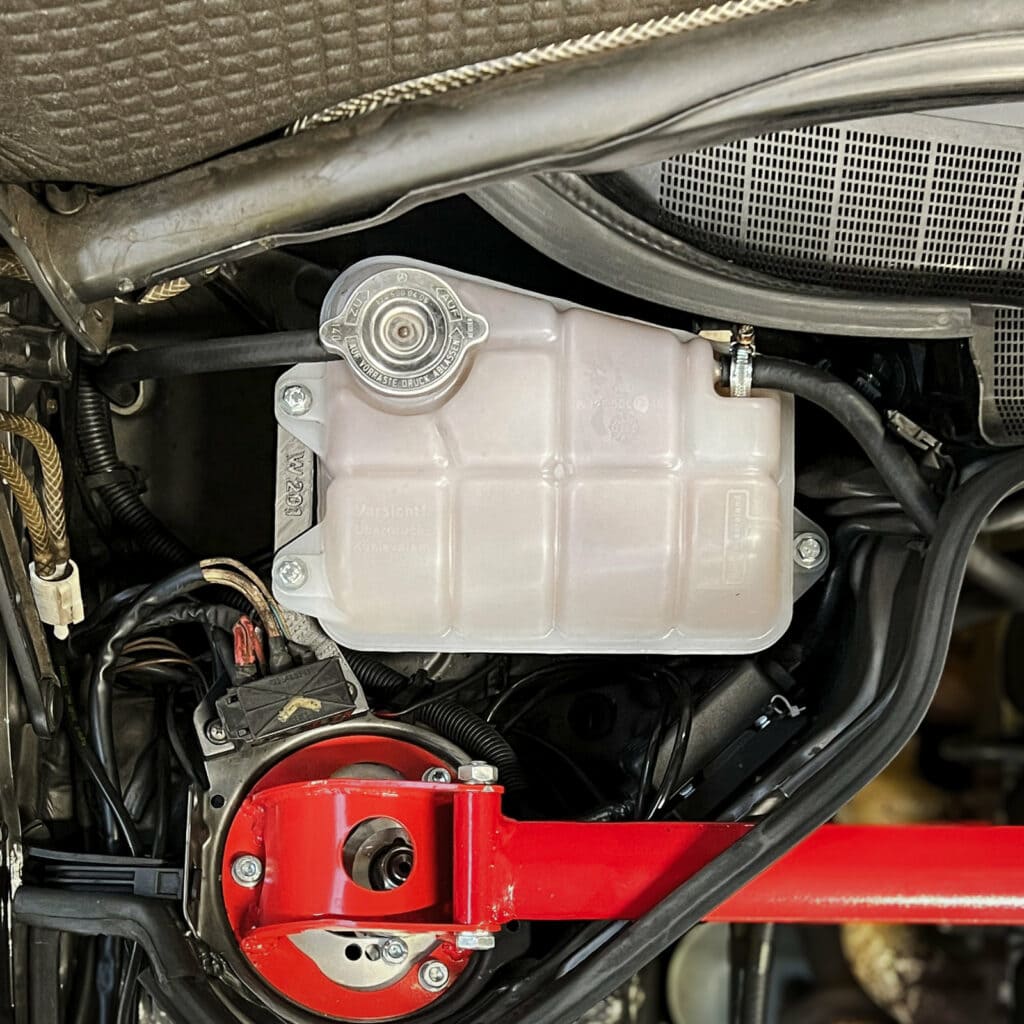 Coolant Reservoir Relocation Kit Mercedes W201 190E 16V Evo - rpm-depot.de